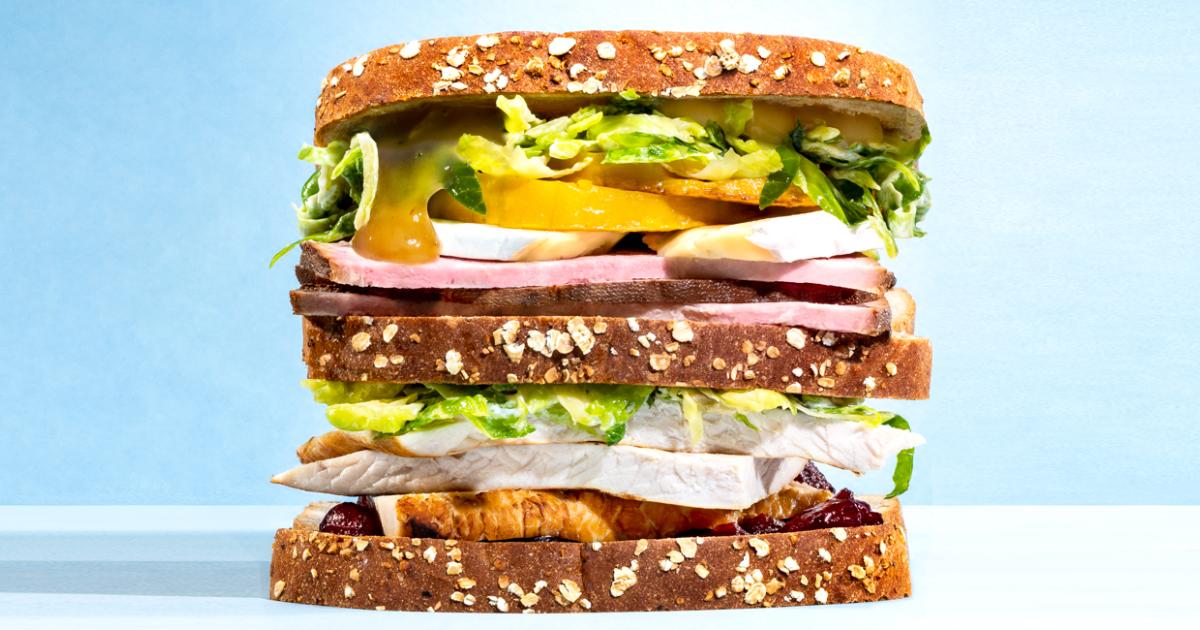 Brownberry® Premium Breads | Thanksgiving Leftover Triple Decker